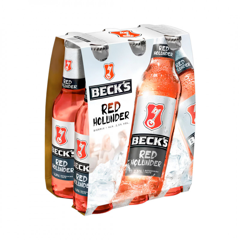 Beck's Red Holunder 6x0,33 (MW)
